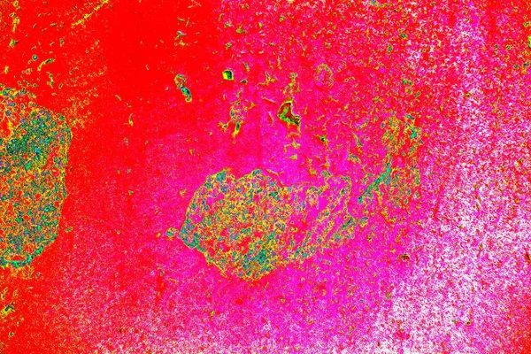 abstract neon colors textured wall with scratches and cracks - Stock ...