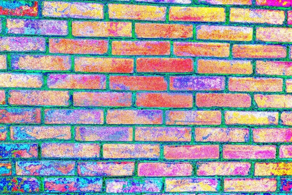 Rainbow brick background Stock Photos, Royalty Free Rainbow brick ...