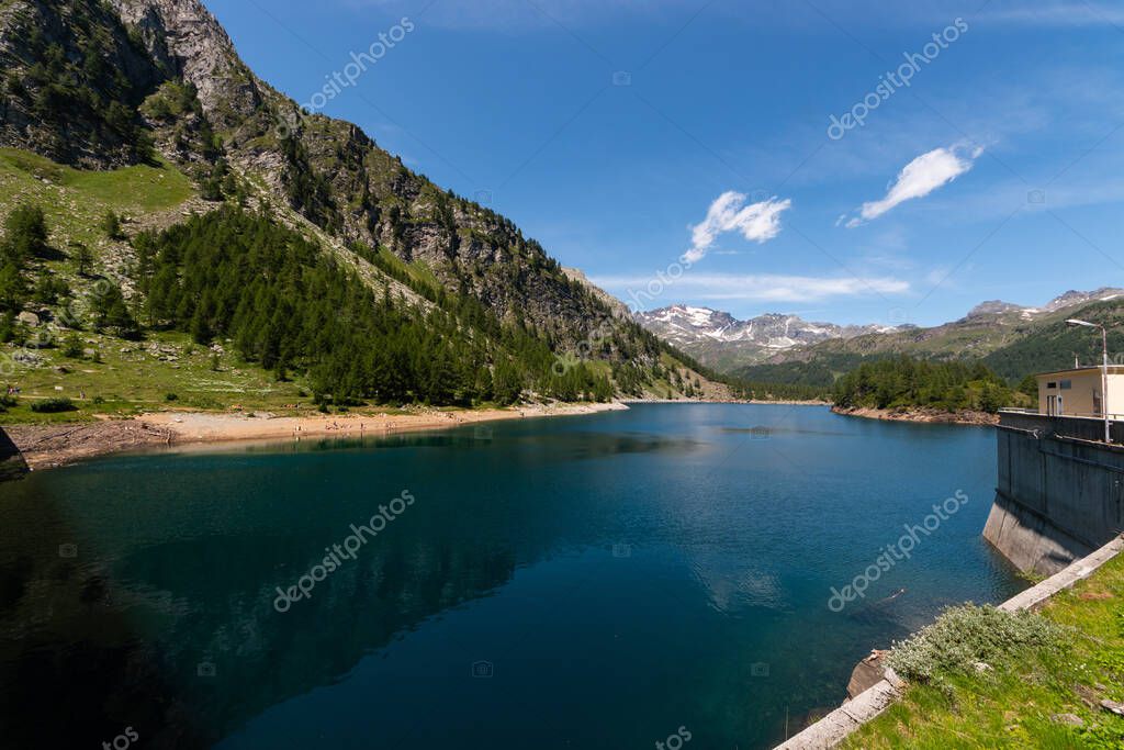 Panoramas de montaña en Alpe Devero, Baceno, Alpes lepontinos, Ossola ...