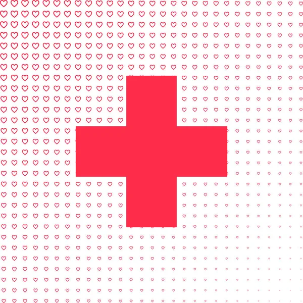 9,114,811 Red cross background Vector Images | Depositphotos