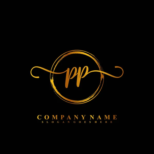 Initial Handwriting Logo Template Vector Stock Vector by ©jhonarif06 ...