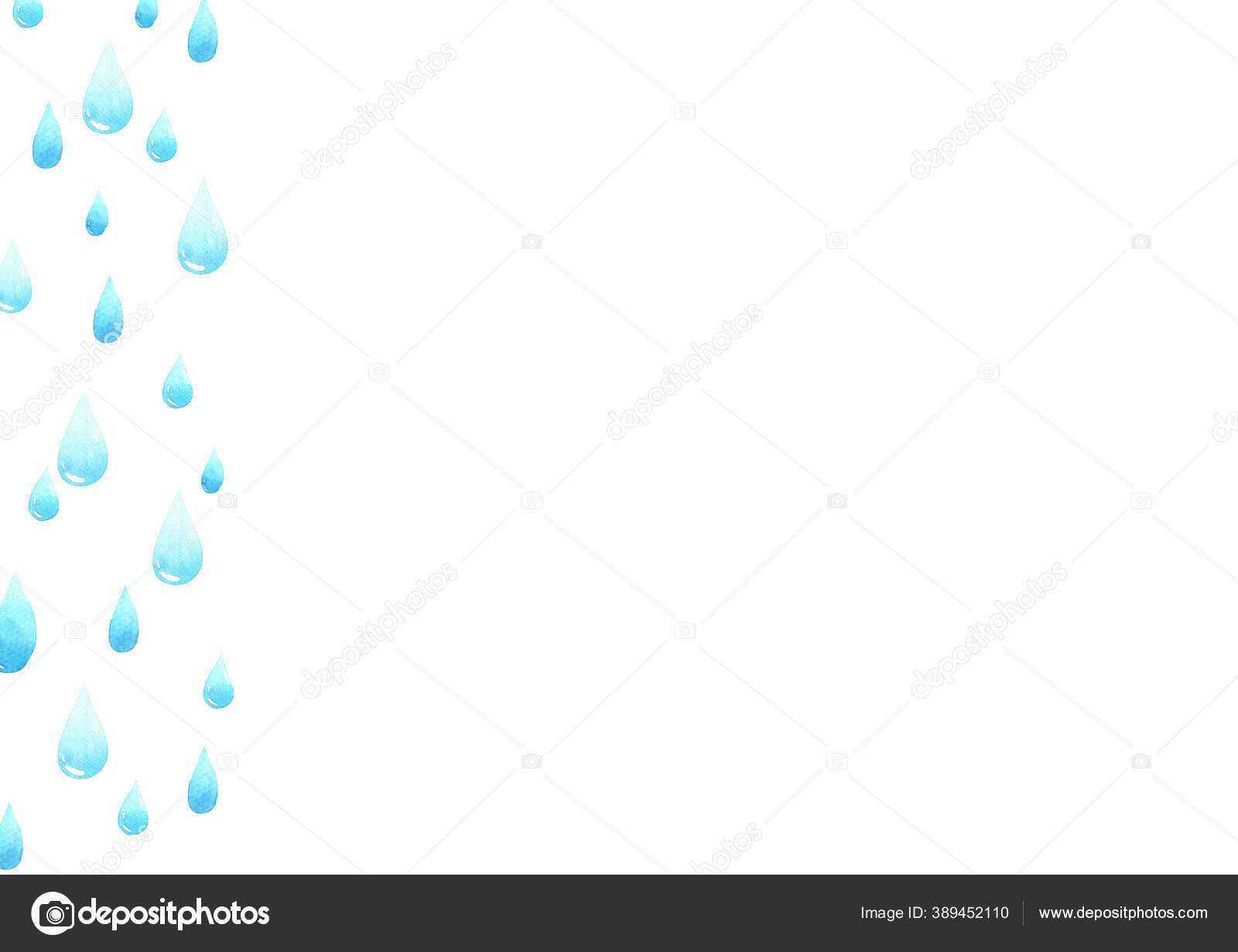 Water Droplet Borders