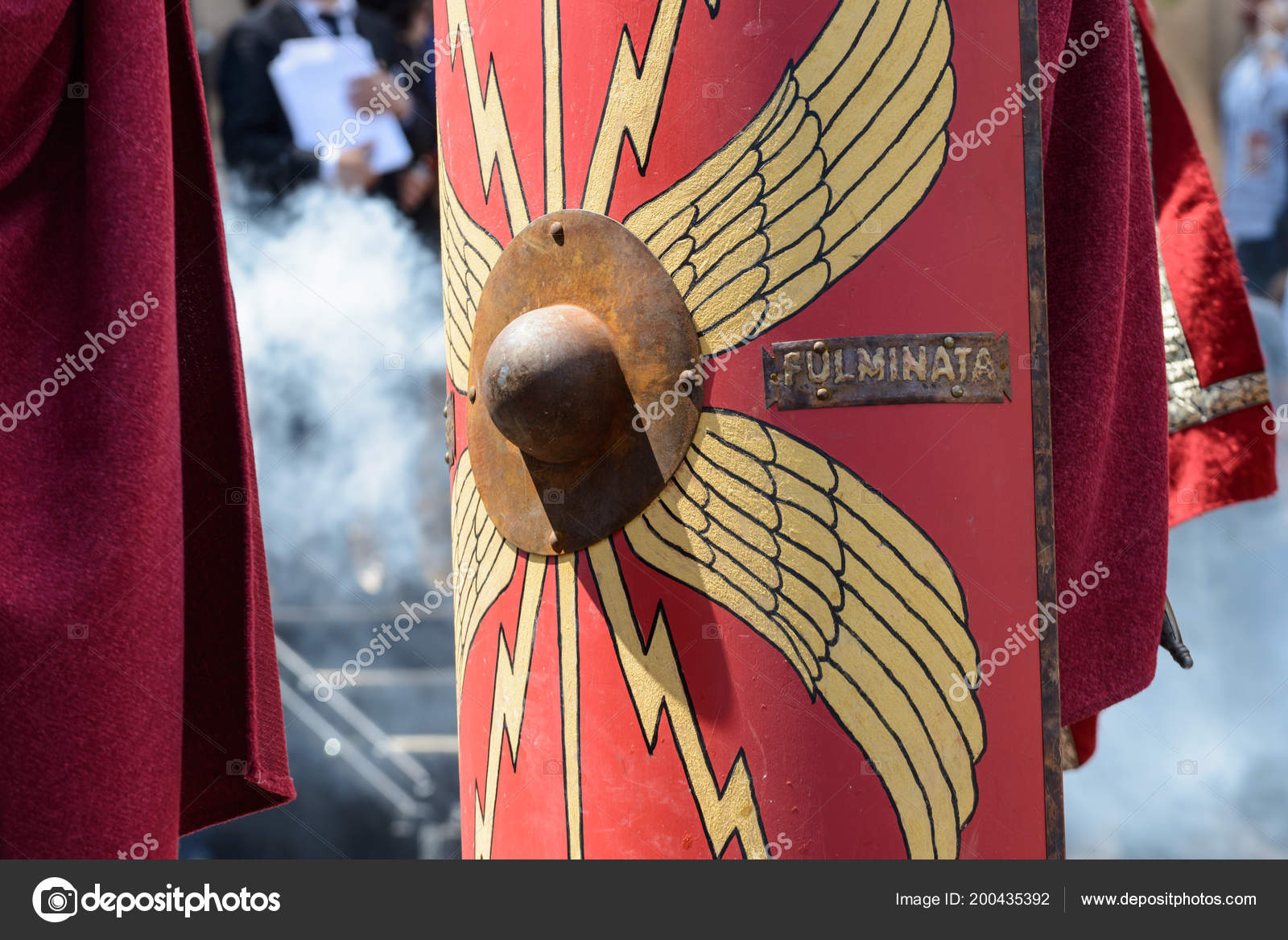 Nice Copy Shield Roman Legion Stock Photo by ©stefanocarocci 200435392