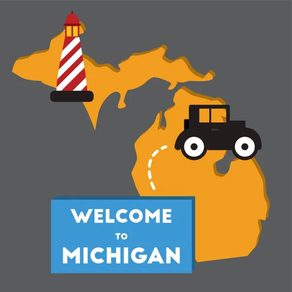 12 Welcome to michigan Stock Illustrations | Depositphotos