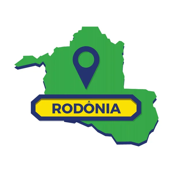 Mapa de rondonia Vector Art Stock Images | Depositphotos