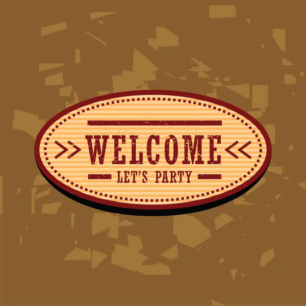 Welcome party Vector Images | Depositphotos