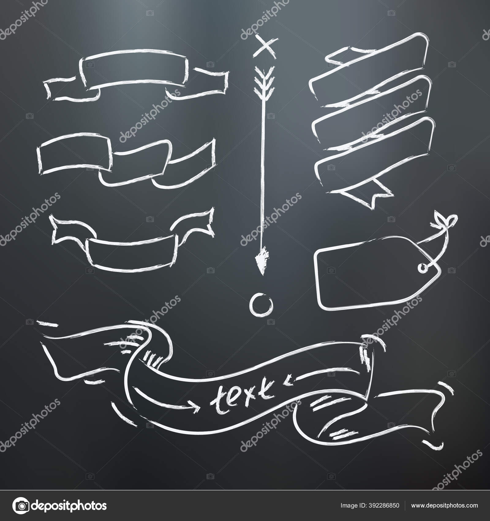 Chalkboard Banner Vector