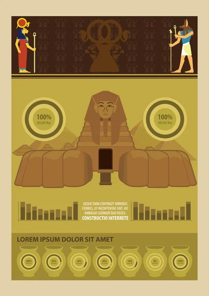 Egypt infographics Vector Art Stock Images | Depositphotos