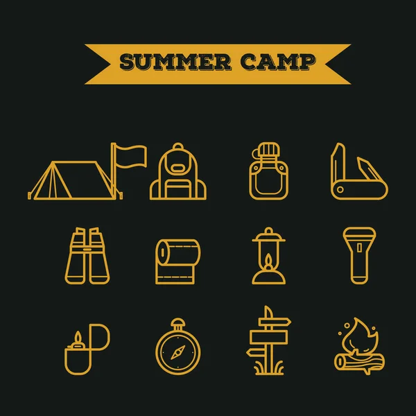 13,370,294 Summer camp icon Vector Images | Depositphotos