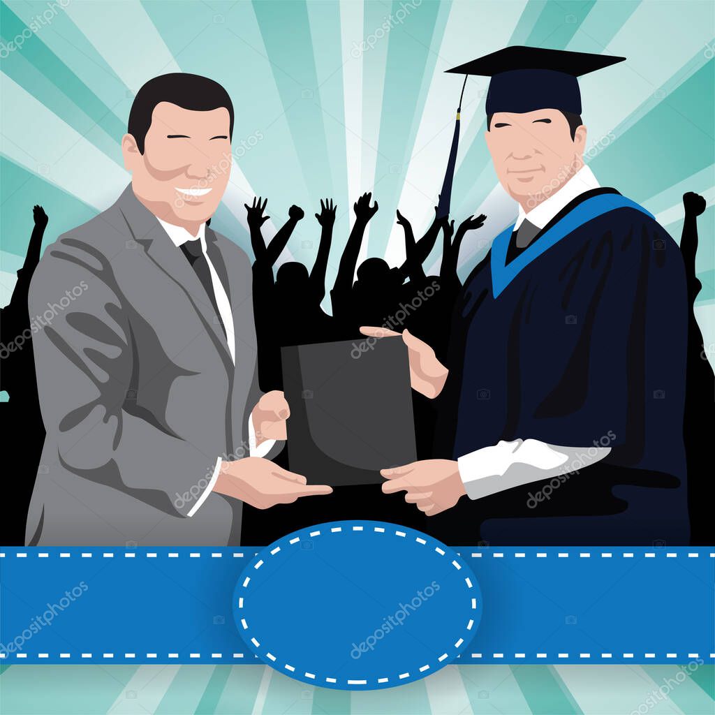 Plantilla de p ster, ilustraci n vectorial 2024