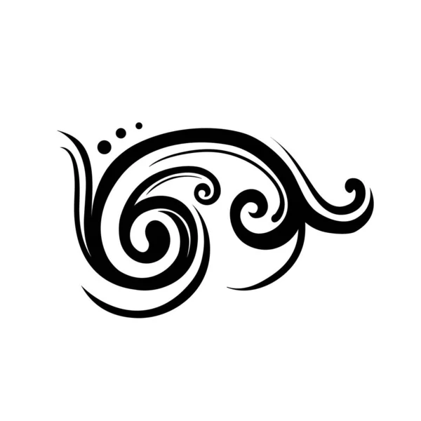 Wind Swirl Tattoo Designs