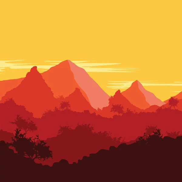 22,996,395 Sunrise mountains Vector Images | Depositphotos