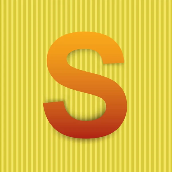 Letra s animada imágenes de stock de arte vectorial | Depositphotos