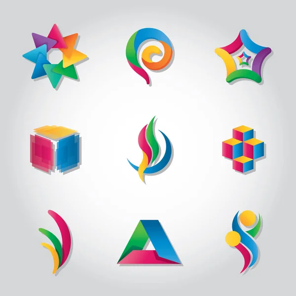 Logo design elements Stock Vector Image by ©PKIllustrations #7105692