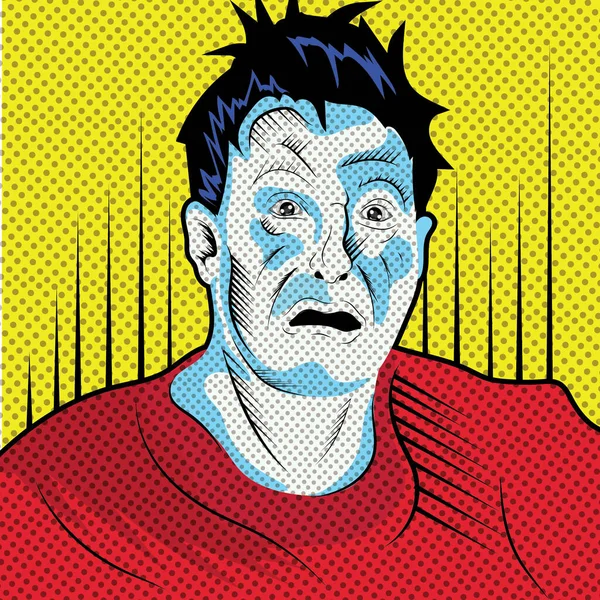 Alienated man imágenes de stock de arte vectorial | Depositphotos