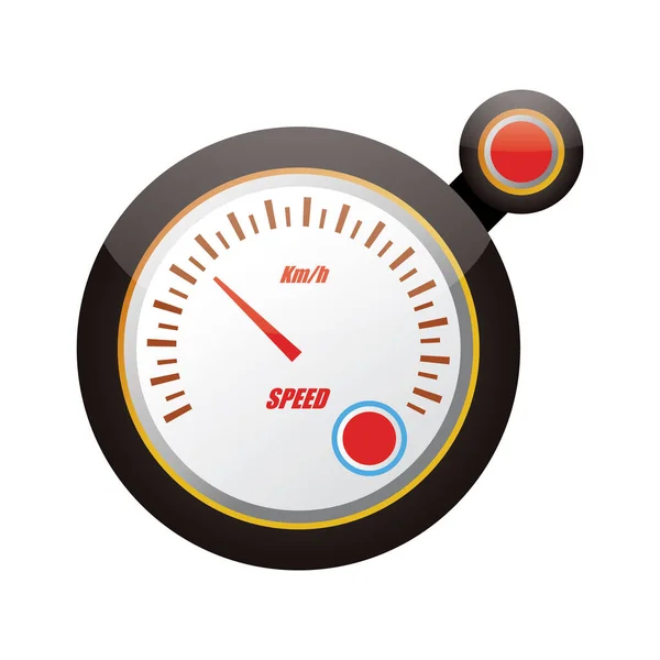 Speedometer Logo Vector Red Race Racing Drag Stock Vector Image by ...