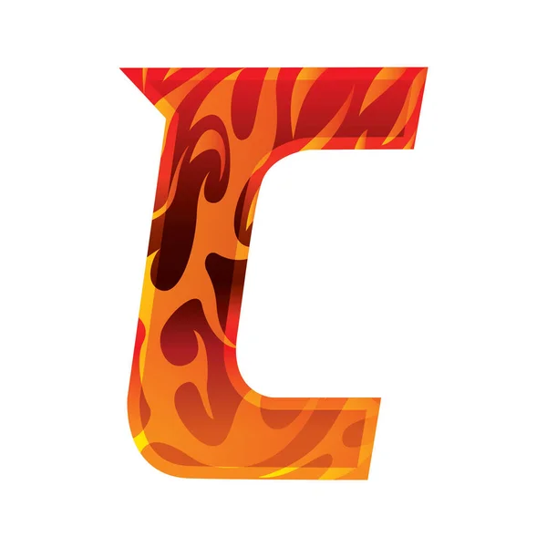 Huruf api Vektor Stok, Ilustrasi Huruf api Bebas Royalti | Depositphotos