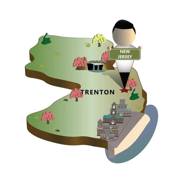 Drainage basins vector illustration. Labeled educational rain water scheme. Stock Vector Image ...
