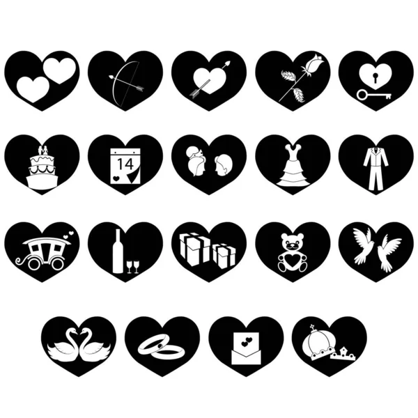 Logos de corazones Imágenes Vectoriales, Gráfico Vectorial de Logos de ...