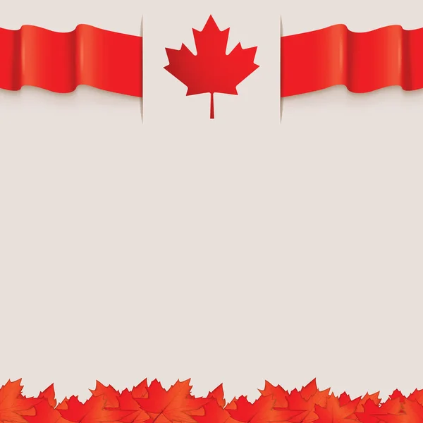 Canadian Maple Leaf Border