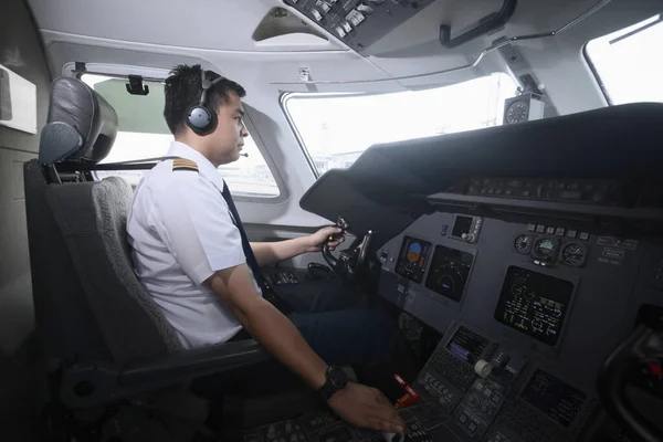 Pilot Pilot Private Jet Cockpit Stock Photo by ©image_hit 387163352