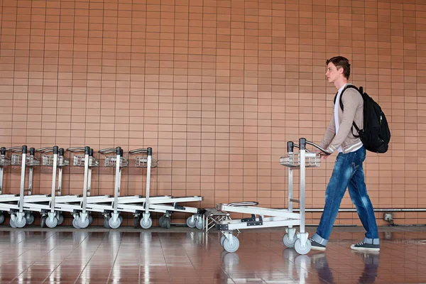 Pushing carts Stock Photos, Royalty Free Pushing carts Images ...