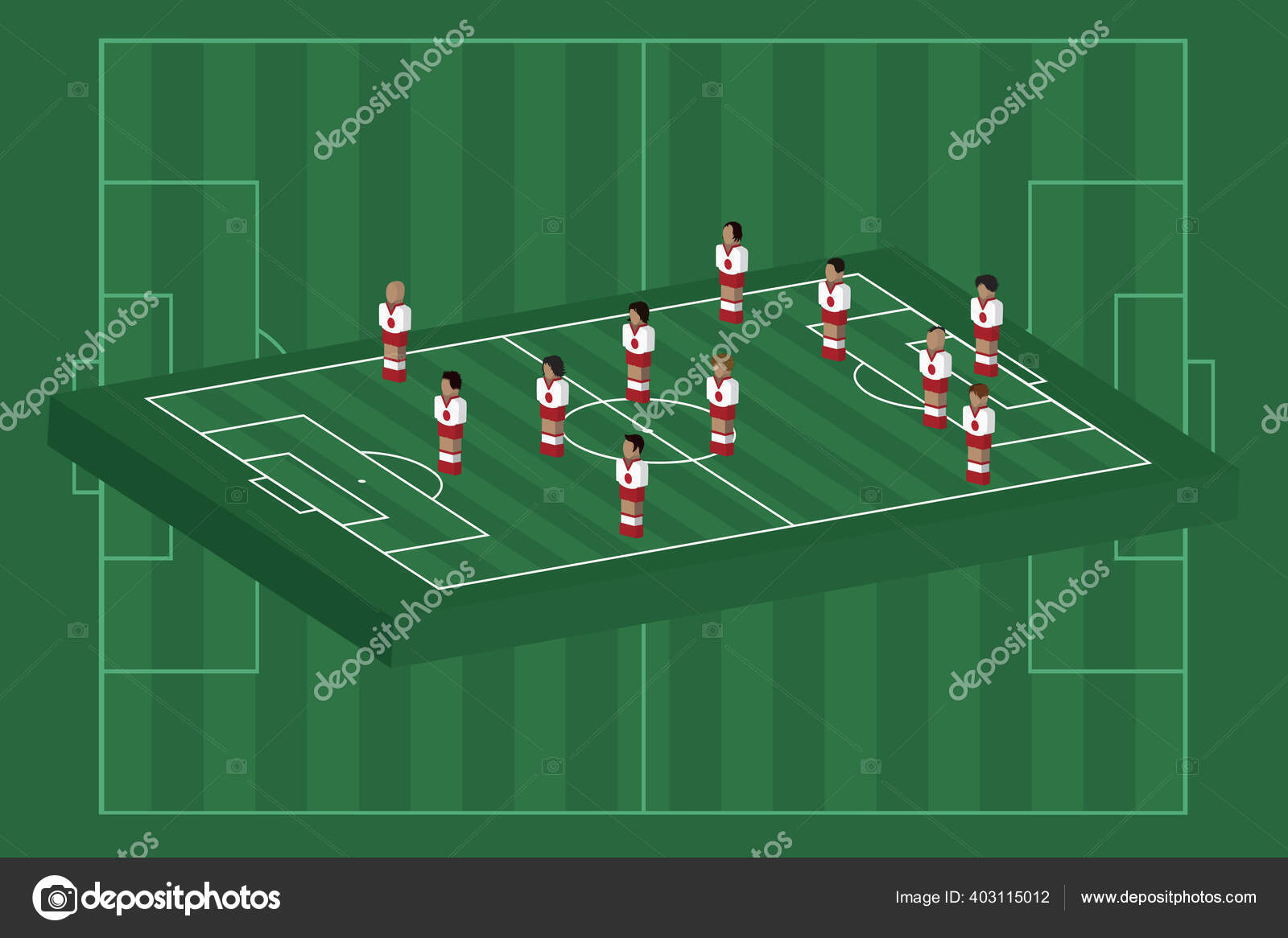 Japan Team Formation Vector Illustration Stock Vector Image by ©image ...
