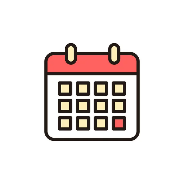 Calendar Icon Vector Isolated White Background Calender Symbol Calendar ... Calendar Icon Vector Isolated White Background Calender Symbol Calendar ...