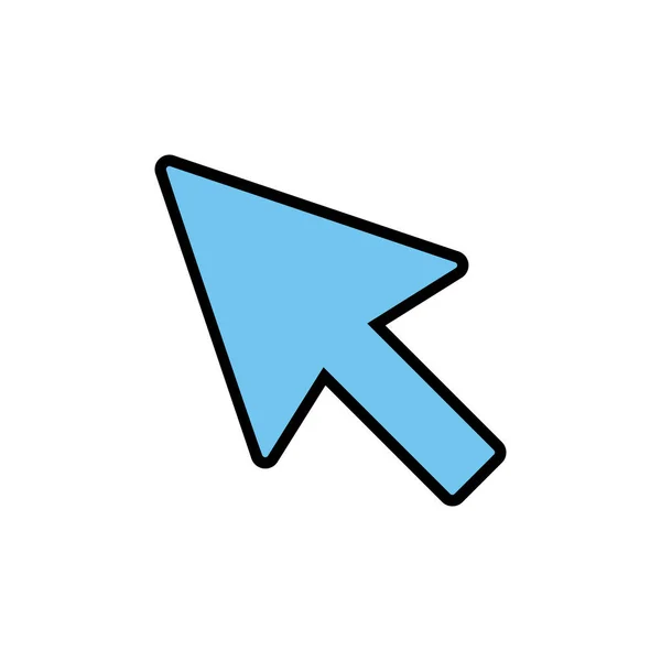 Click Icons Set White Background Cursor Icon Computer Mouse Click Stock Vector by ©oliviart ...