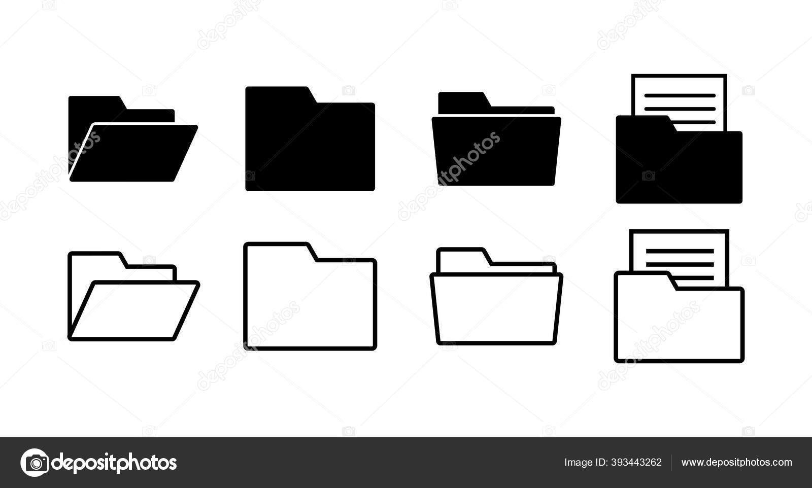 Conjuntos De Iconos De Carpetas