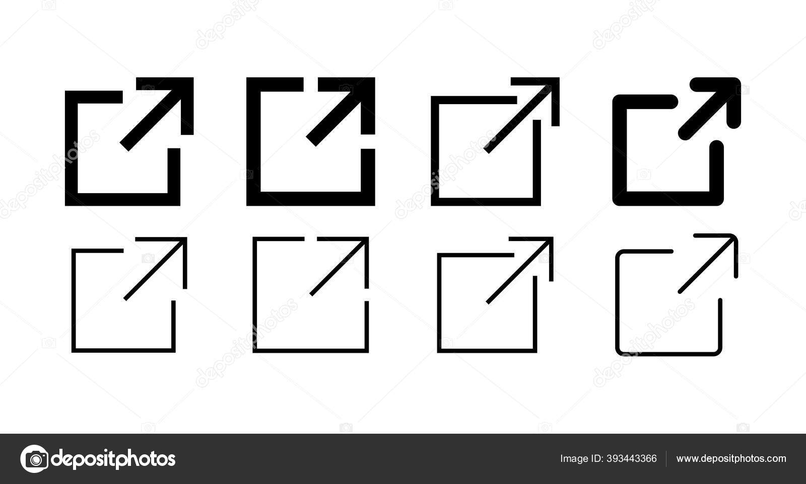 Hyperlink Arrow Icon