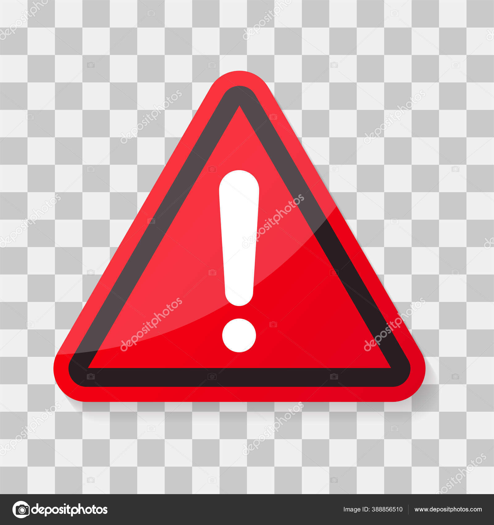 Warning Icon Flat