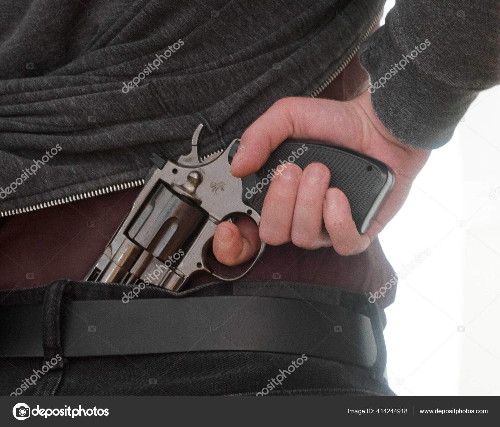 Person Revolver Hand Deadly Dangerous Weapon Stock Photo by ©egubisch ...