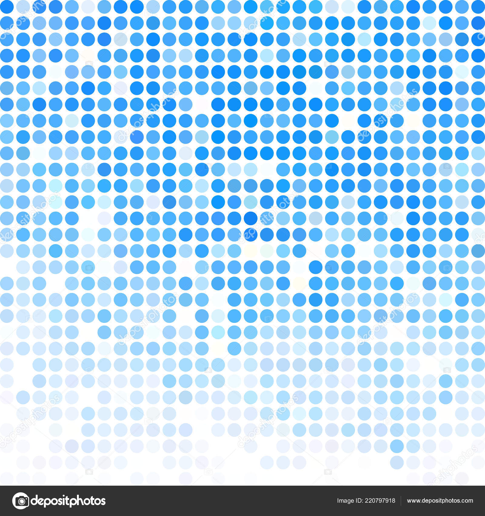 Blue Random Dots Background Creative Design Templates Stock Vector by ...