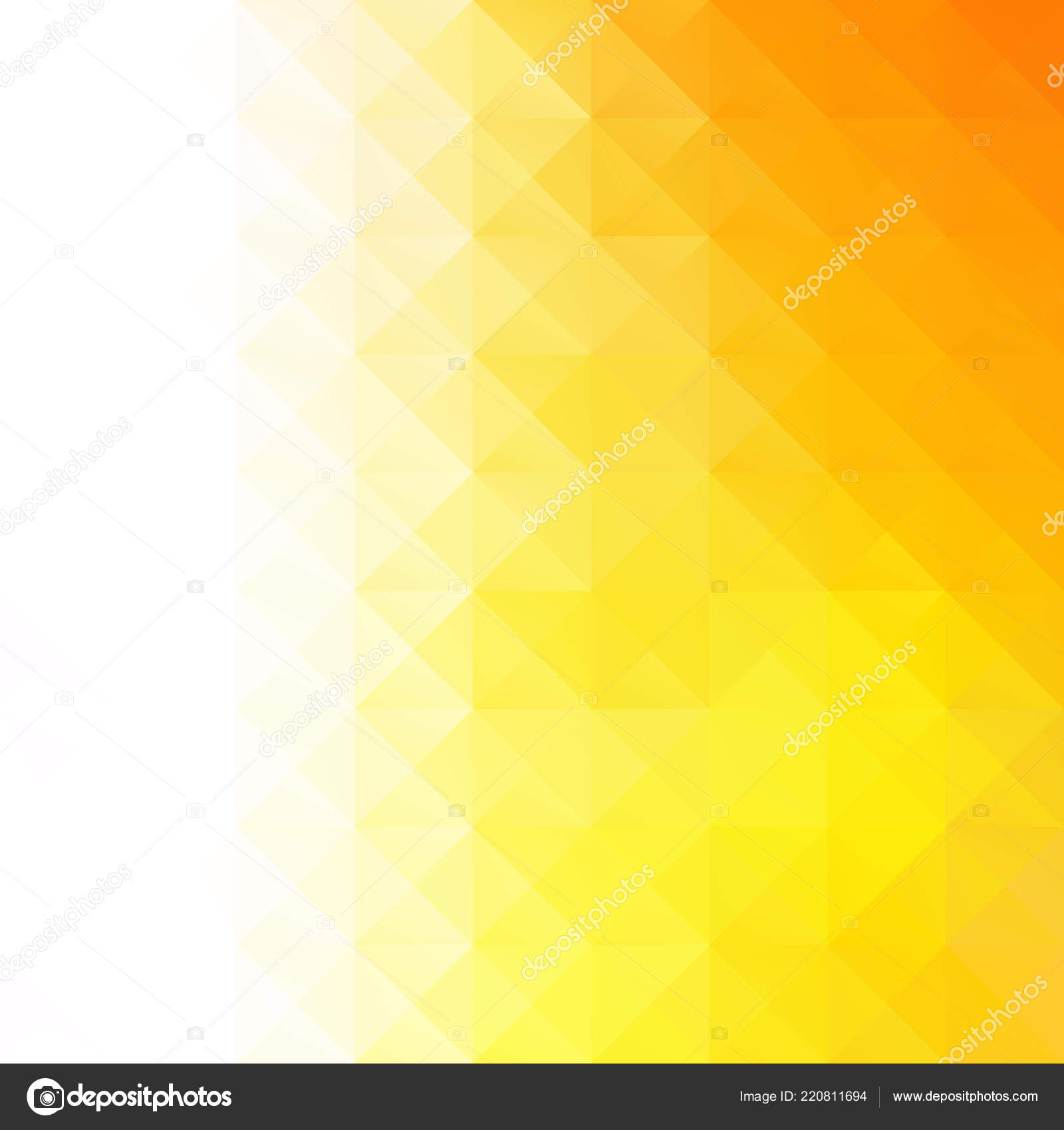Orange Grid Mosaic Background Creative Design Templates Stock Vector by ...