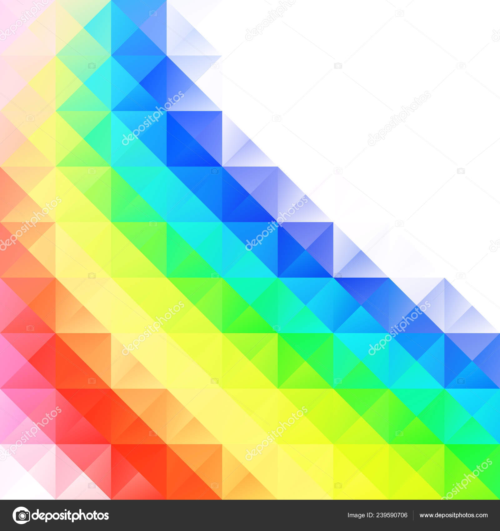 Colorful Grid Mosaic Background Creative Design Templates Stock Vector ...