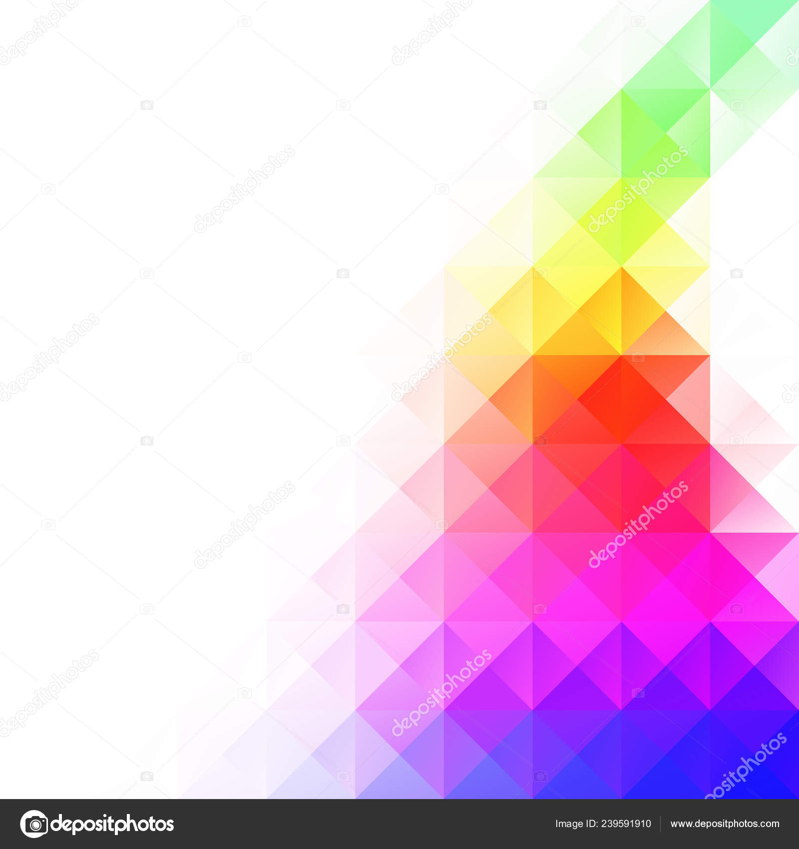 Colorful Grid Mosaic Background Creative Design Templates Stock Vector ...
