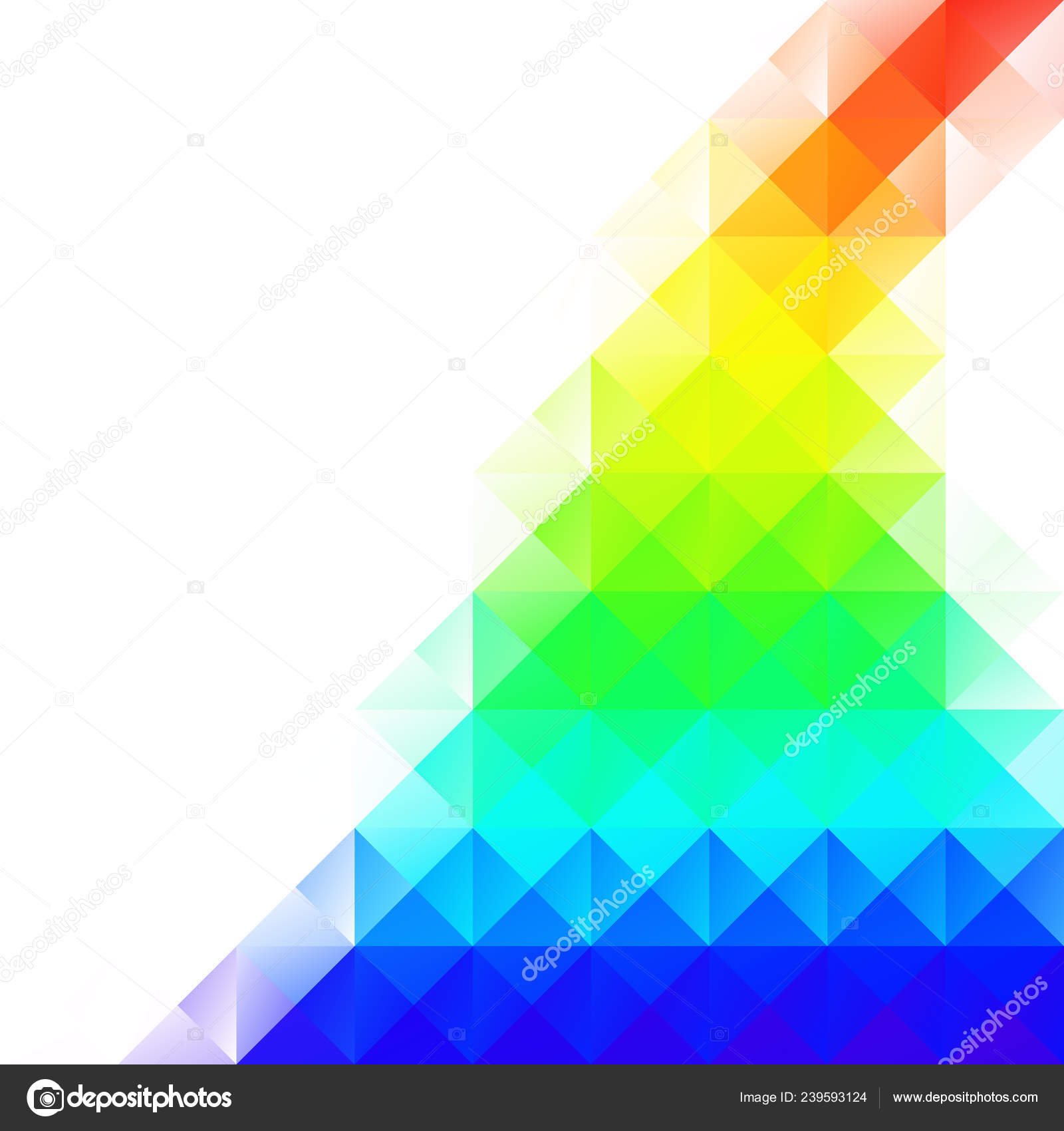 Colorful Grid Mosaic Background Creative Design Templates Stock Vector ...