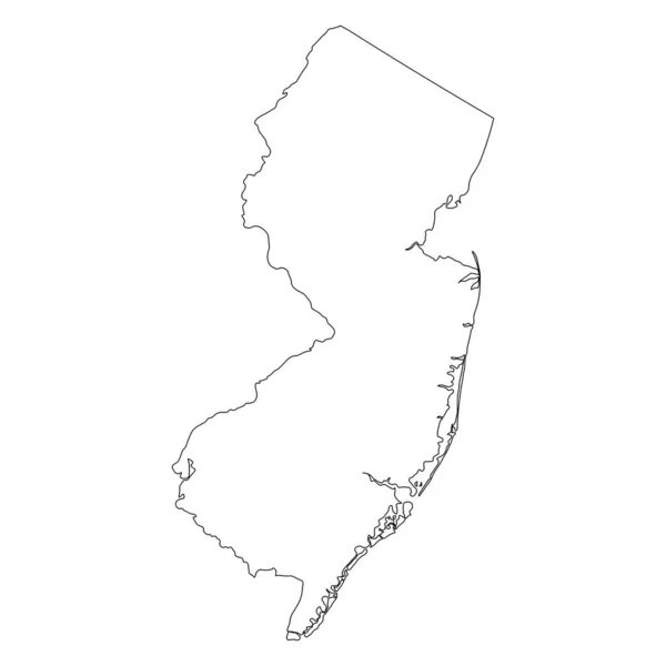New jersey outline Vector Art Stock Images | Depositphotos