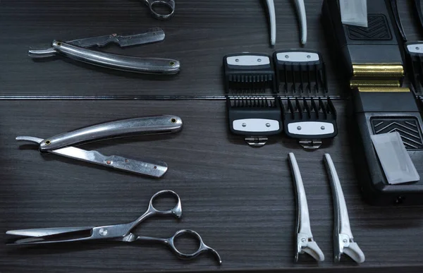 Barber accessories and tools Stock Photo by ©Dmyrto_Z 70152173