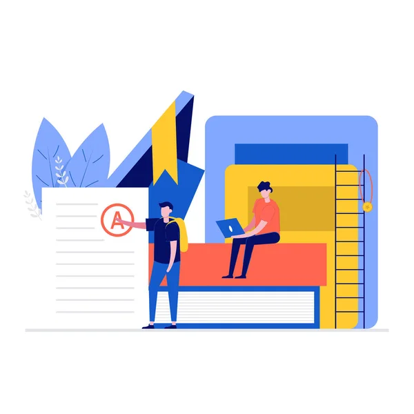 Kampus universitas Vector Art Stock Images | Depositphotos