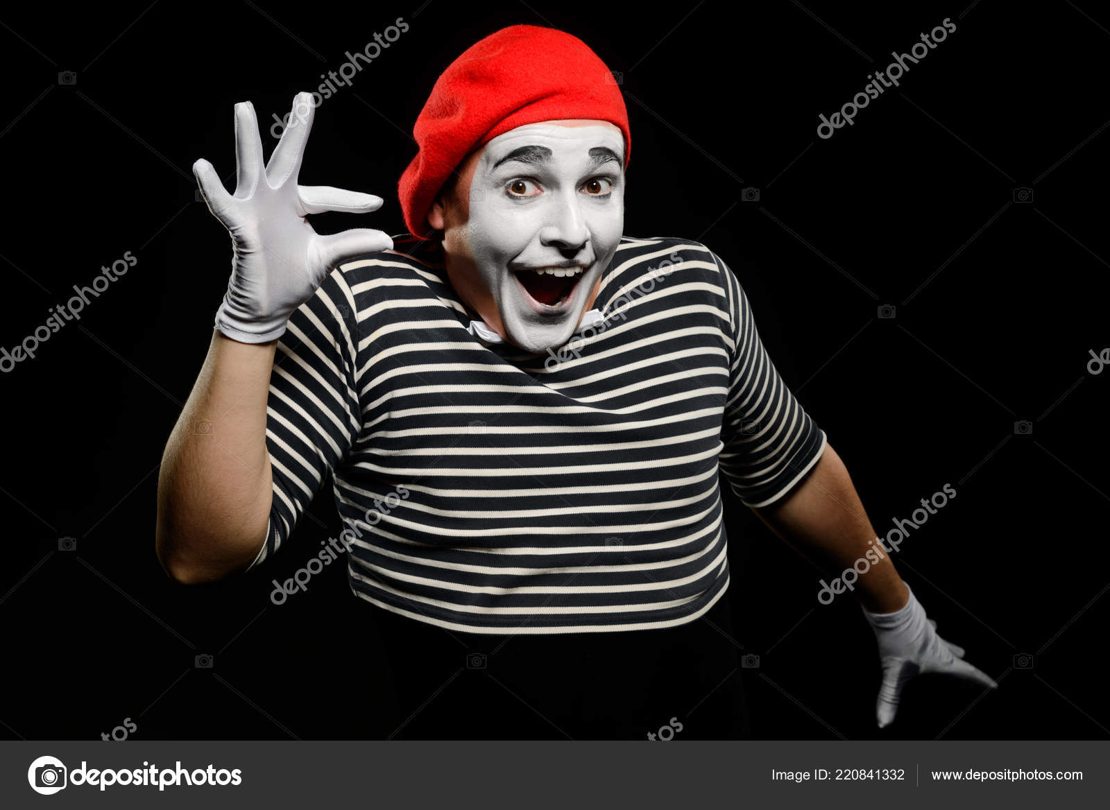 Screaming Mime Face