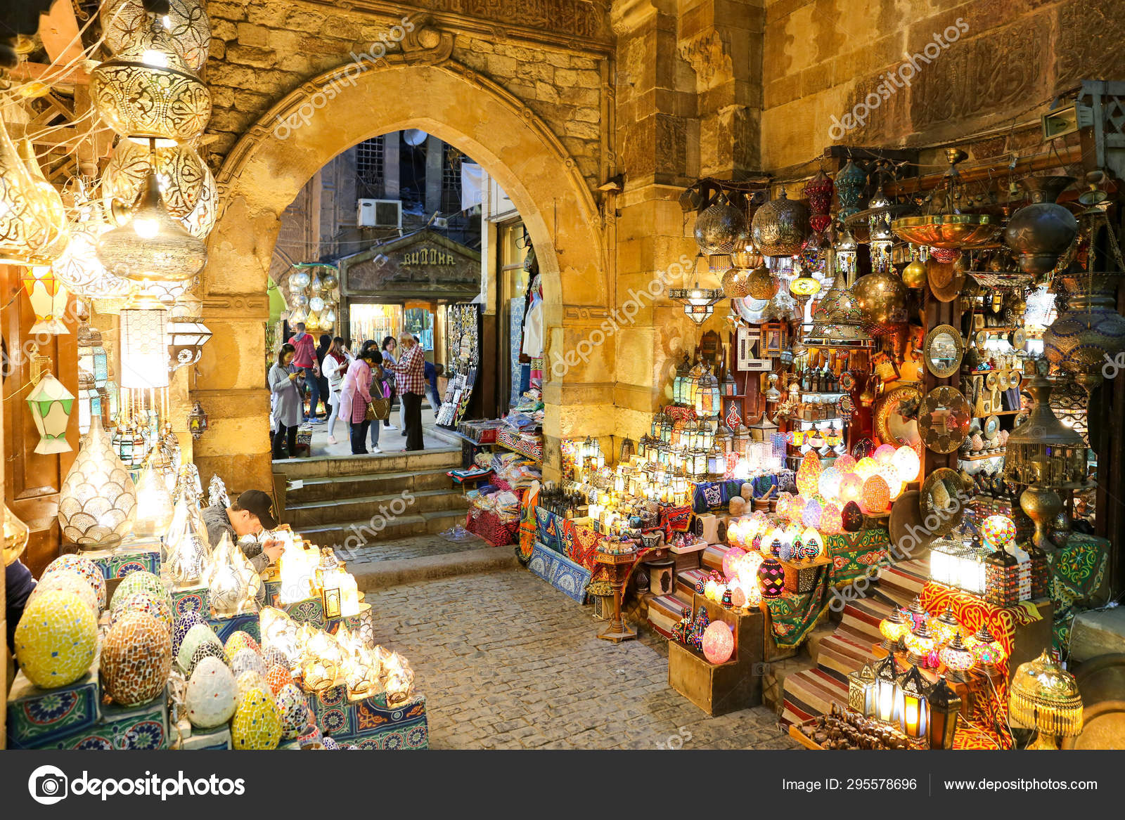 Khan el-Khalili in Cairo, Egypt – Stock Editorial Photo ...