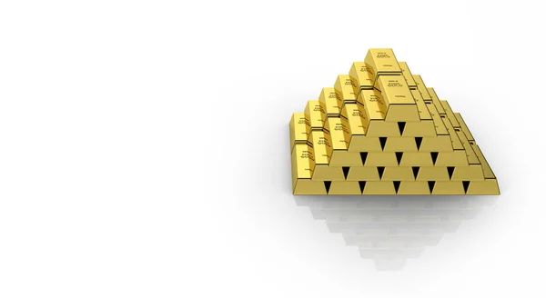 Gold bars pyramid Stock Photos, Royalty Free Gold bars pyramid Images | Depositphotos
