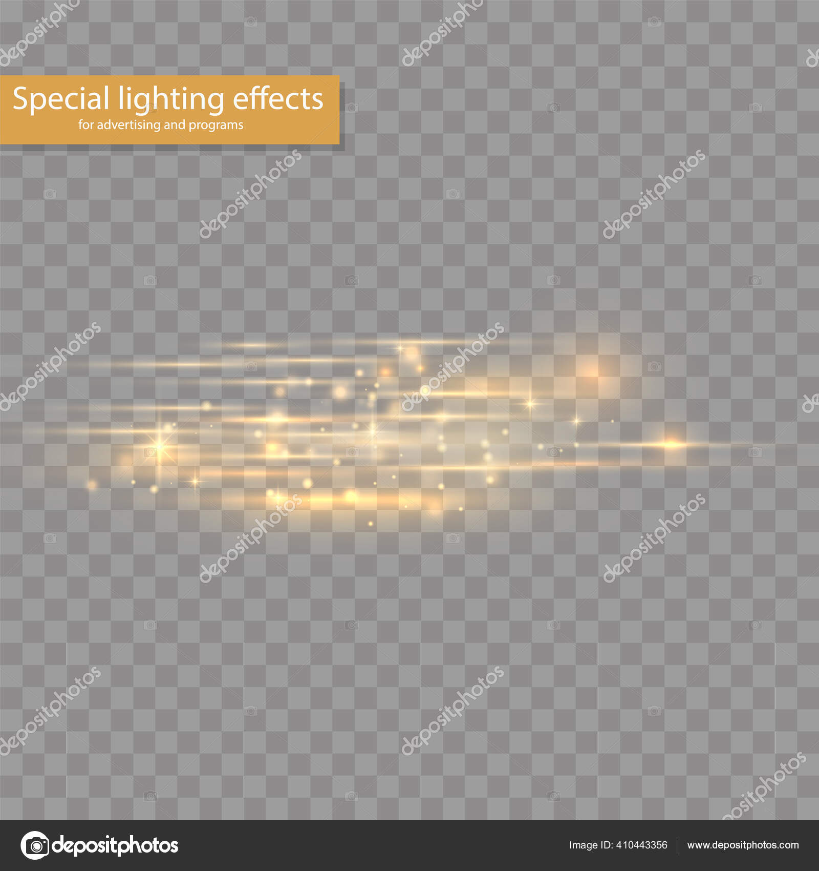 Yellow horizontal line. Stock Vector by ©GordeevAnatoli64@gmail.com ...