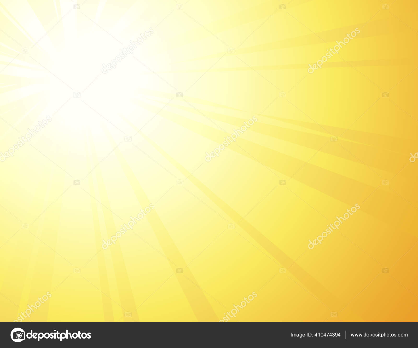 Sun yellow rays. Stock Vector by ©GordeevAnatoli64@gmail.com 410474394