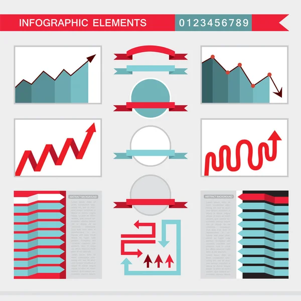 Exclusive set of business graph layout. Infographics template can be ...