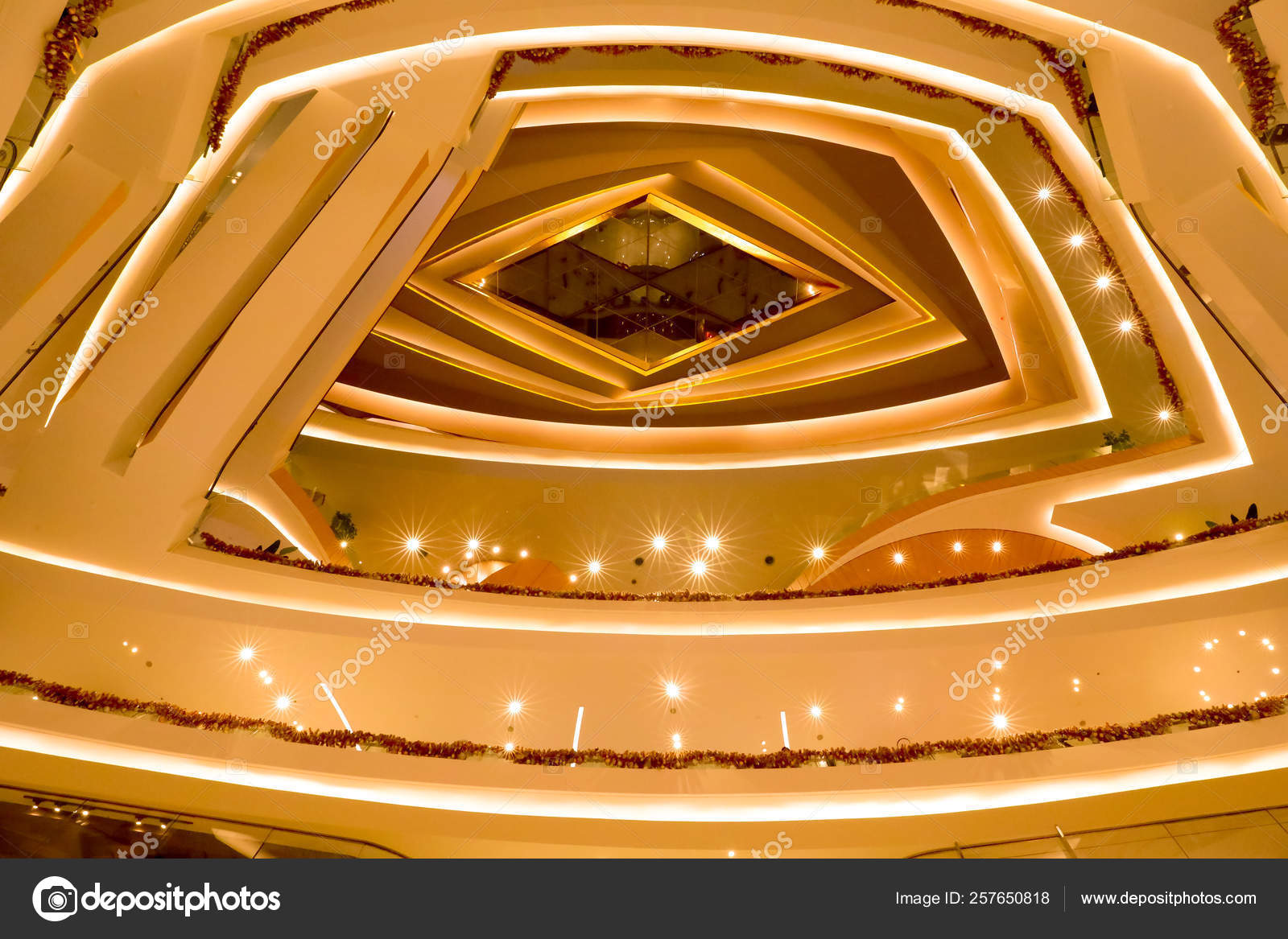 Ceiling Light Background — Stock Photo © nitimongkolchai #257650818