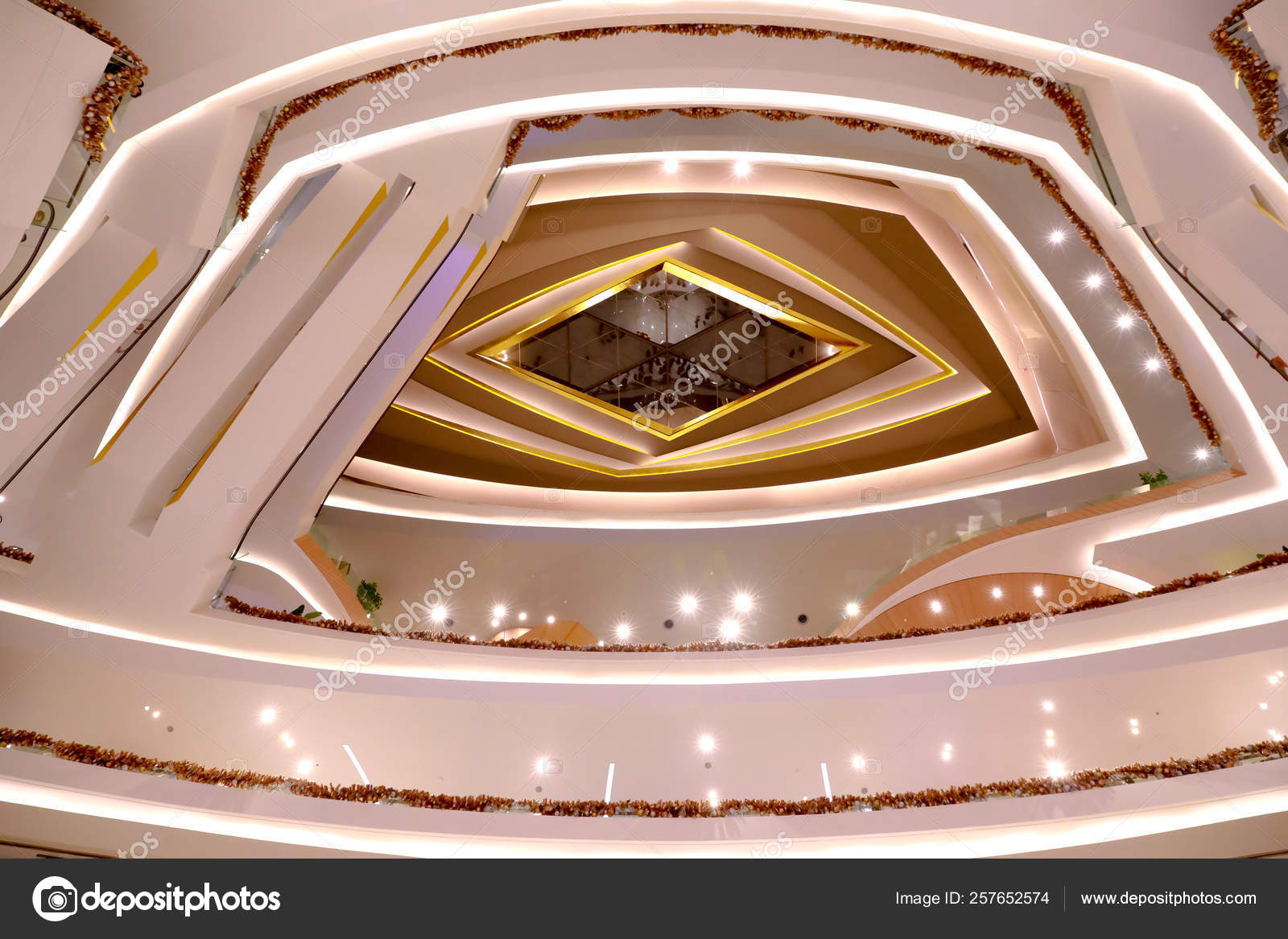 Ceiling Light Background — Stock Photo © nitimongkolchai #257652574