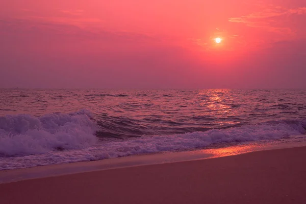 Beach pink sunset Stock Photos, Royalty Free Beach pink sunset Images ...